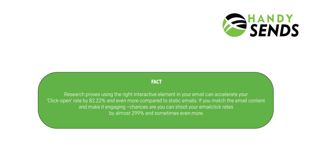 Interactive Elements in Email Template | HandySends